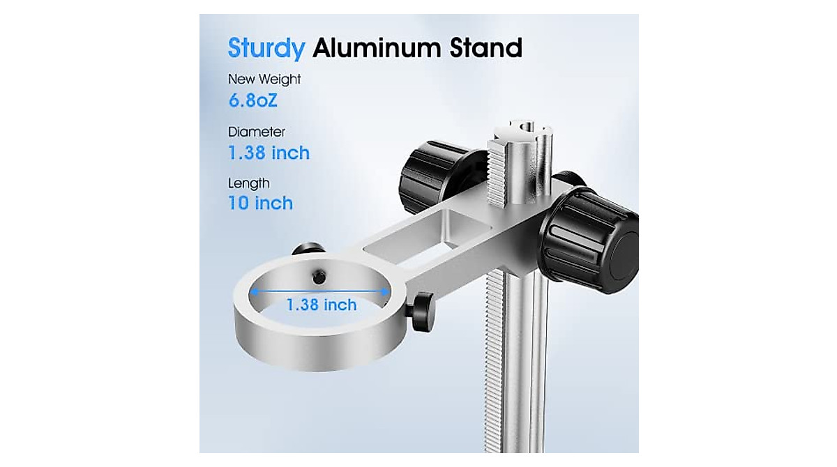 Adjustable 10 Inch Microscope Stand OBR01 for Precision