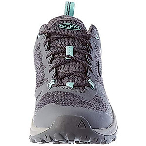 KEEN Women's Terradora 2 Waterproof Low Height Hiking Shoes, Steel Grey/Ocean Wave, 8