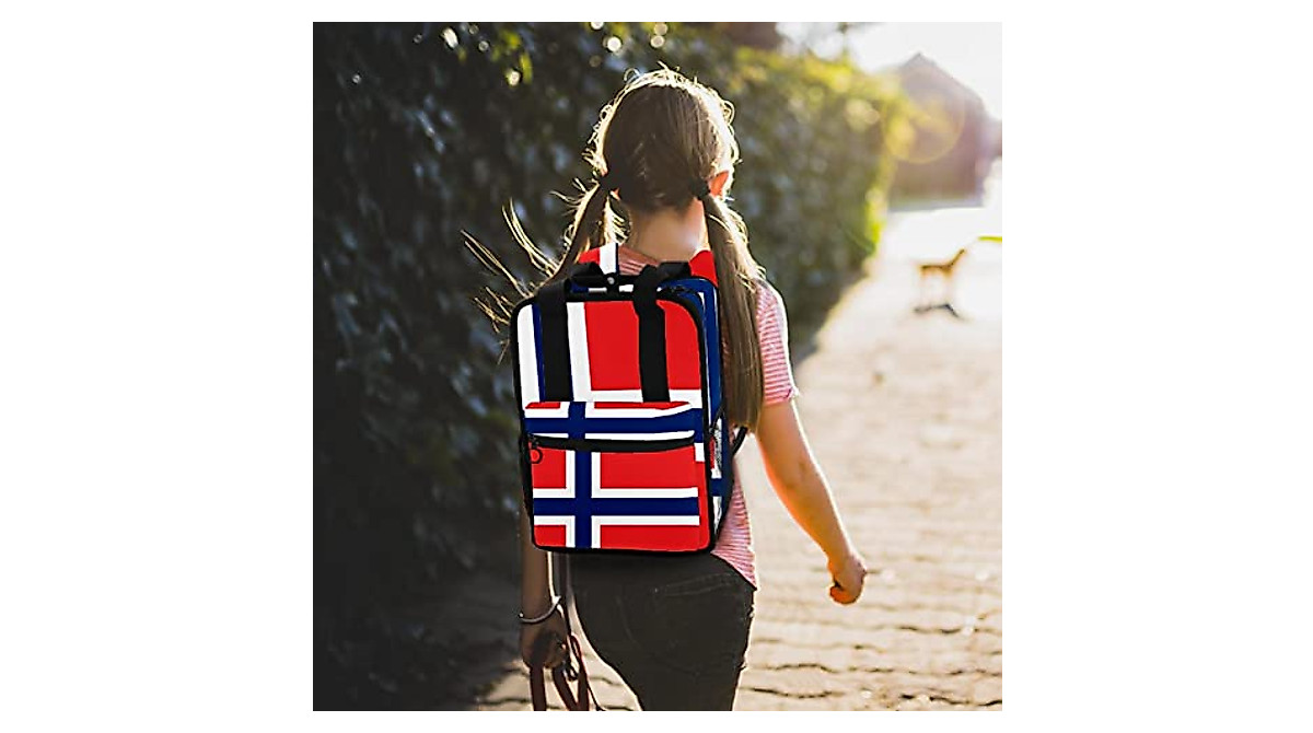 Norway Flag Travel Backpack | Carry On & Hiking Rucksack
