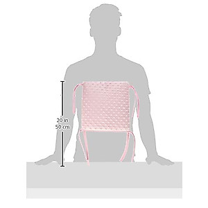 Babydoll Bedding Heavenly Soft Childs Rocking Chair Cushion, Minky Pink