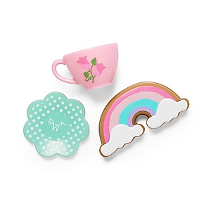 American Girl WellieWishers 14.5-inch Doll Ready to Be Royal Desk Playset with an Armrest that Swivels, For Ages 4+