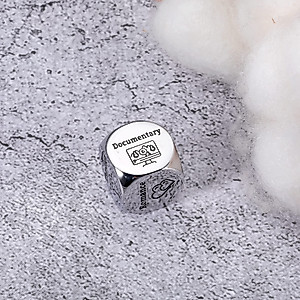 Couple Date Night Gifts for Anniversary Movie Decider Dice Ideas for Girlfriend Boyfriend Valentines Day Gifts Women Men Christmas Birthday Gifts Wife Husband 11th Anniversary Wedding Gift for Her Him