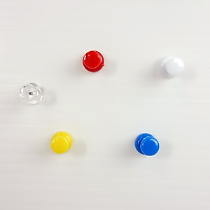 Kokuyokahi-S20 plastic thumbtack Dharma 5 color set (japan import)