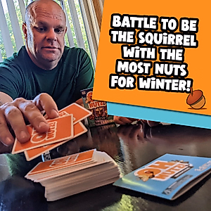 Rookie Mage Games Oh Nutz! - Fast-Paced Family Card Game - Family Game Night Has Gone Nutz! - Easy to Learn, Fun for Adults and Kids - Ideal for 3-5 Players Ages 7 and Up