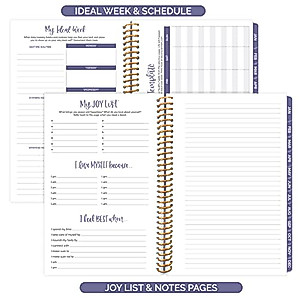 bloom daily planners 2023 Calendar Year Day Planner (January 2023 - December 2023) - 5.5” x 8.25” - Weekly/Monthly Agenda Organizer Book with Stickers & Bookmark - Lavender Daydream
