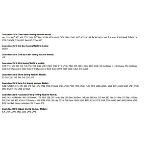 HONEYSEW 11pcs Snap On Presser Feet Set for Most of Standard Low Shank Sewing Machine Brother Singer Babylock.5011L-C