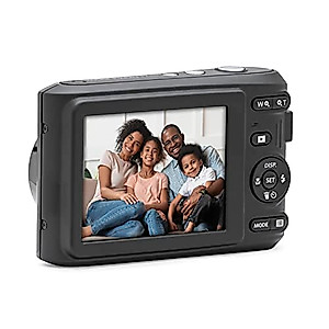 KODAK PIXPRO Friendly Zoom FZ45-BK 16MP Digital Camera with 4X Optical Zoom 27mm Wide Angle and 2.7" LCD Screen (Black)