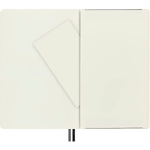 Moleskine Classic Expanded Notebook, Soft Cover, Large (5" x 8.25") Ruled/Lined, Black, 400 Pages