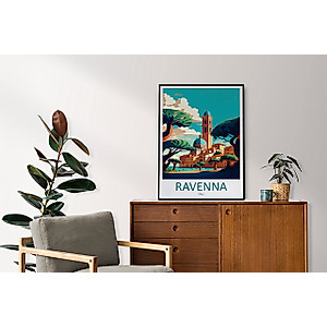 Ravenna Travel Print Wall Art Ravenna Wall Hanging Home Décor Ravenna Art Lovers Italy Art Lover Ravenna Print Ravenna Italy Art
