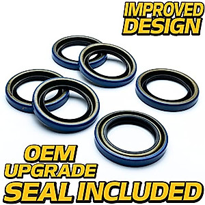 HD Switch - 3 Kits - Spindle Rebuild Kit for Cub Cadet Blade Bearing 941-04298 941-04089 741-04129 741-3028, Spacer 748-3065A, Seal 921-3018A 721-3018A Lawn Mower & Garden Tractor Cutter Deck