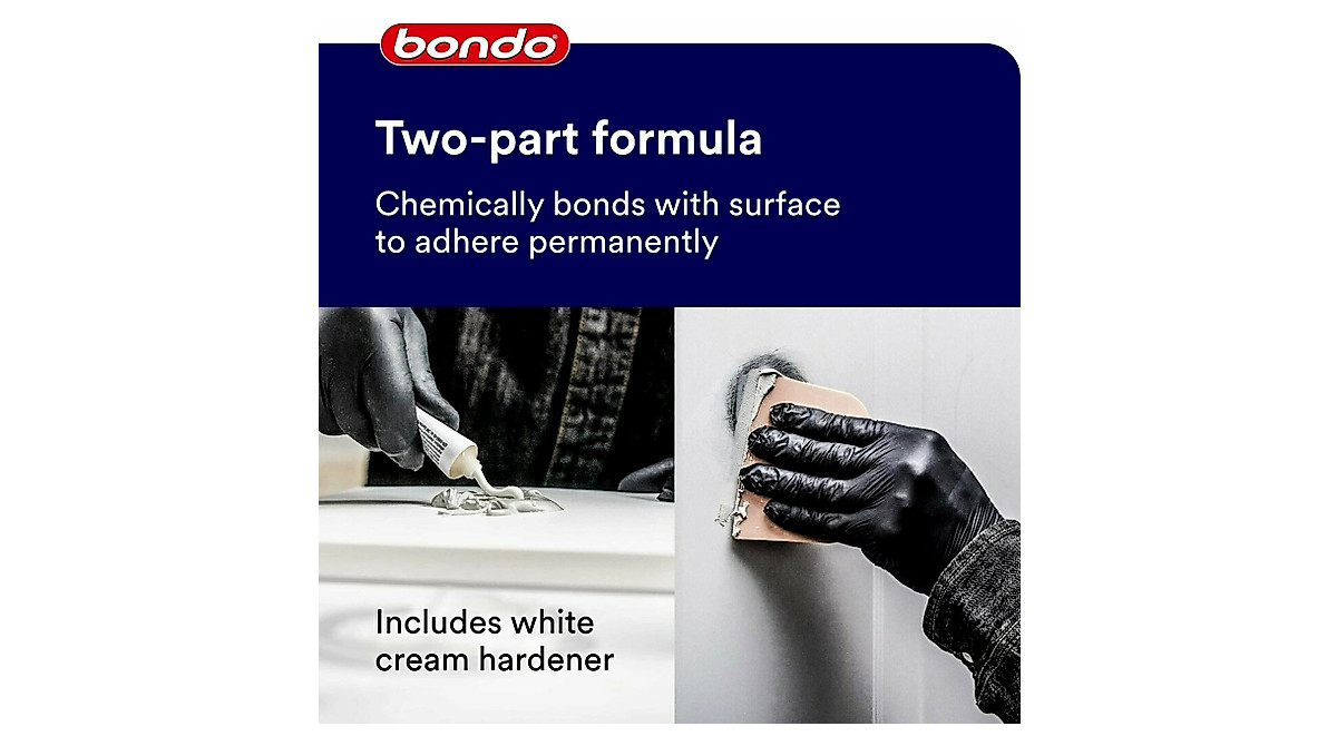 Bondo All-Purpose Putty – Fast, Permanent, Paintable