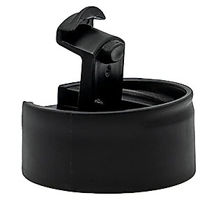 Castellanos Polerce 18 Oz Coffee Stainless Steel Travel Mug - Vacuum Insulated Double Wall Thermally Insulated Wide Mouth Bottle - BPA Free, Rust and Leak Proof (Black)