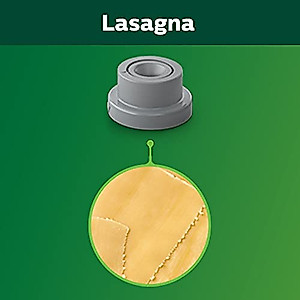 Philips Compact Pasta Maker 4-in-1 Accessory Shape Kit- Pappardelle, Tagliatelle, Angel Hair and Lasagna, Gray