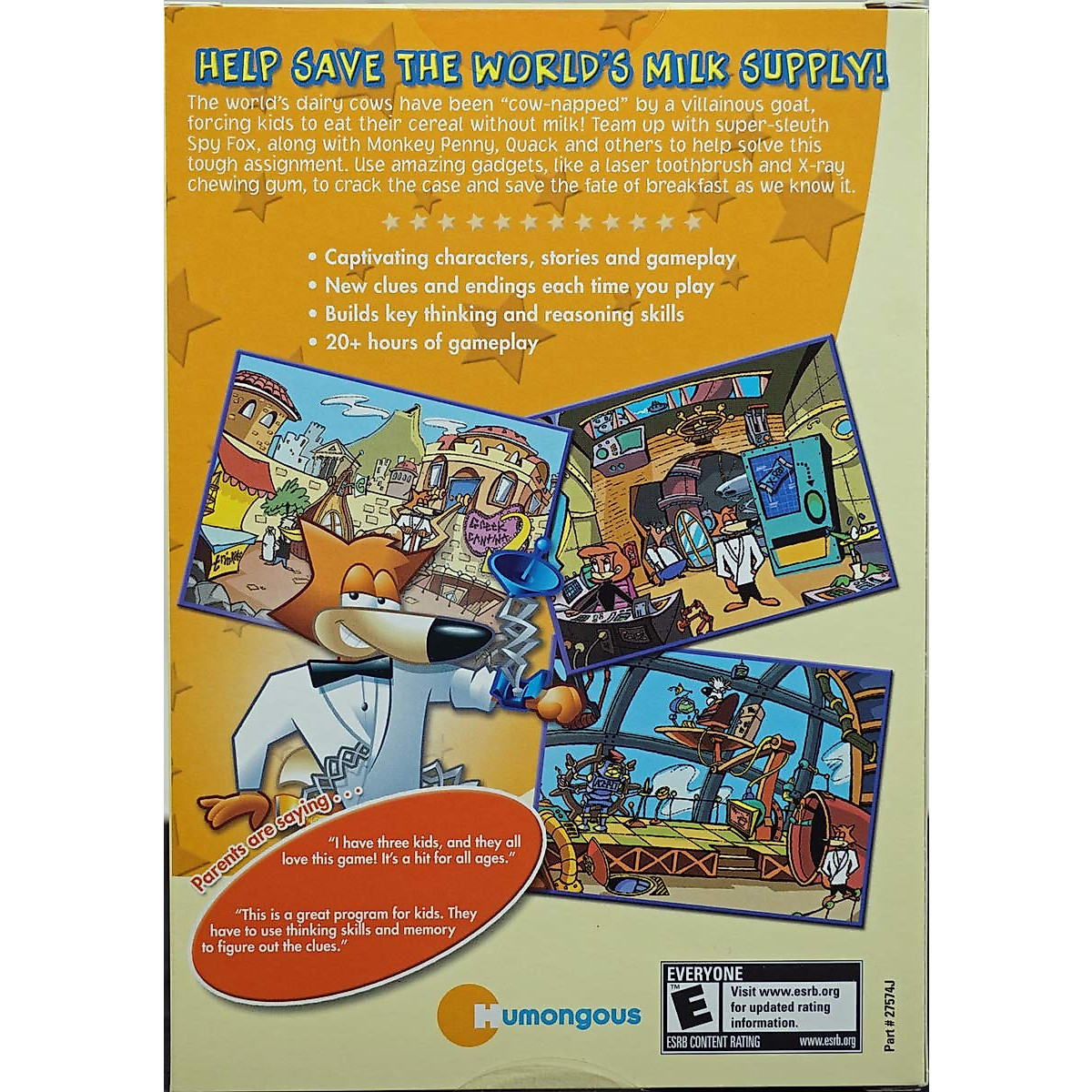 Spy Fox Dry Cereal - PC/Mac
