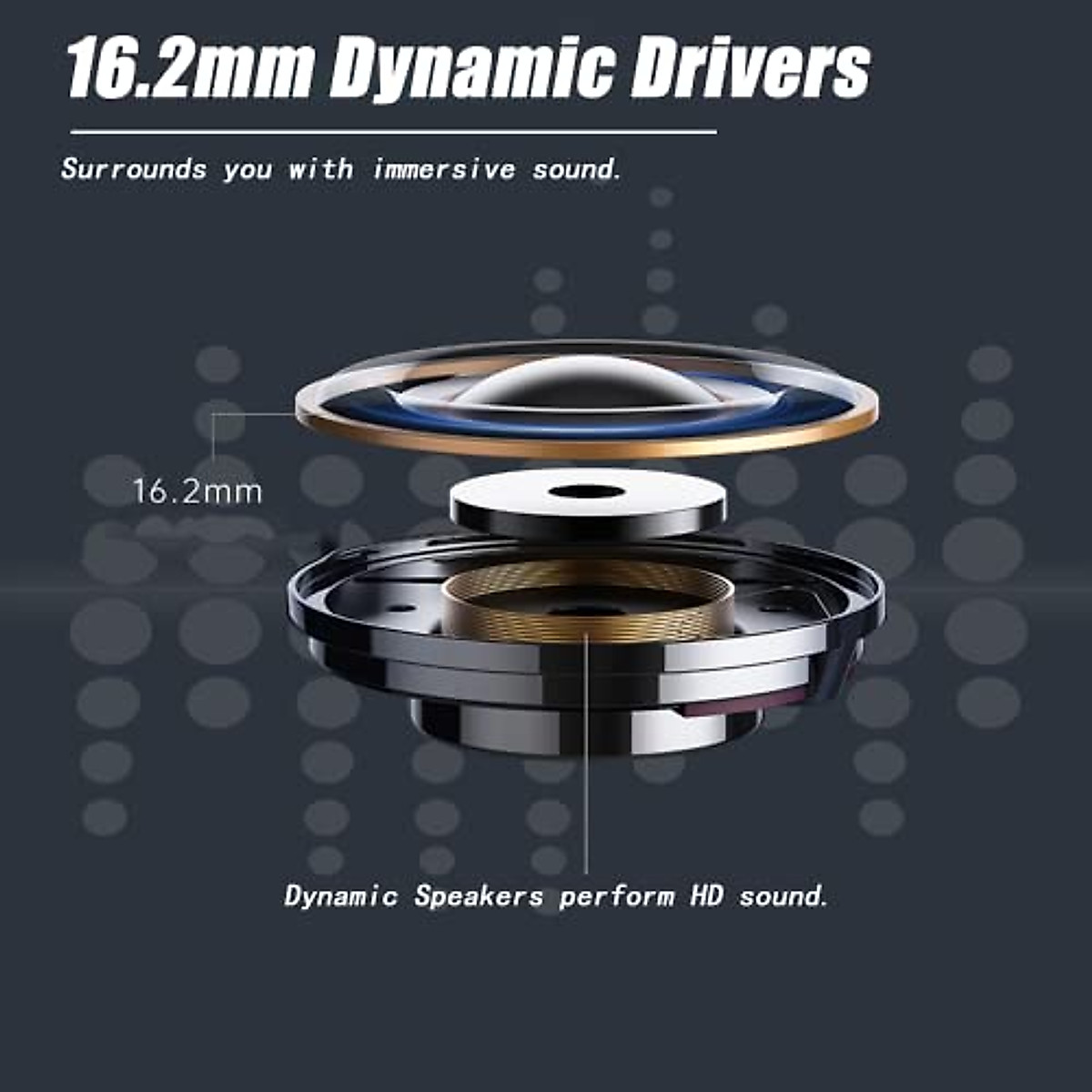 Loluka Open Ear Air Conduction Wireless Ear Clip Headphones Bluetooth Earbuds 10Hrs Playtime with LED Power Display True Wireless Earbuds Stereo HiFi Music IPX4 Waterproof