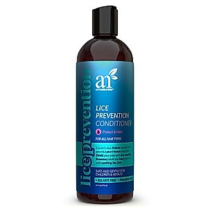 artnaturals Lice Prevention Conditioner (16 Fl Oz / 473ml) - with Rosemary & Tea Tree - Shield for Adults & Kids - Safe for Daily Use - Sulfate & Paraben Free - All Hair Types