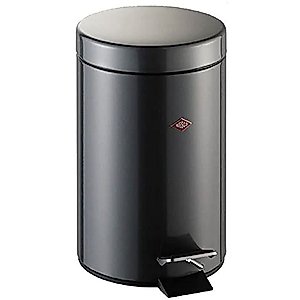 Wesco 103 012-13 Pedal Bin 3 Litre, Graphite