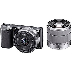 Sony Digital SLR Camera NEX-5 Double Kit Black NEX-5D/B