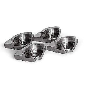 NOVA 48293 PREMIER PRO-TEK G3 CHUCK Bundle with 2" PRO-TEK Jaw Set, JSPIN 1" Pin Jaw Set, JS100N 4" Bowl Jaw Set, Woodworm Screw & Storage Case. 1"x 8 TPI Only (Does Not Use Inserts)