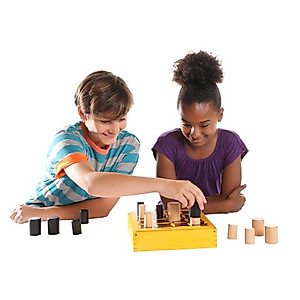 Gobblet! Abstract Strategy Board Game - Award Winning Kids or Adults Original All Wooden Board Game by Blue Orange Games - 2 Players for Ages 7 to 99 (Packaging May Vary)