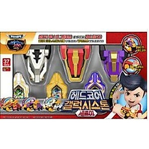 Dino Core Season 3 Head Core Galaxy Stone Set No.1 (Head Core 3 Types + Galaxy Stone 3 Types)