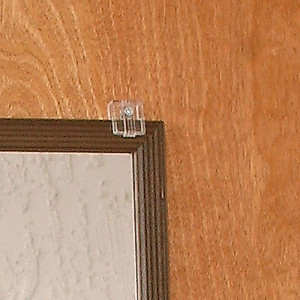 OOK 534016 1/4-Inch 20-Pound Adjustable Plastic Mirror Holders, 4-Pack