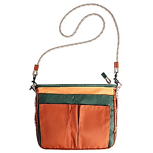 KAVU Kachemak Keeper Crossbody Bag with Rope Strap - Russet Vally