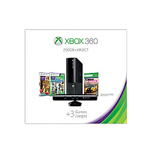 Xbox 360 E 250GB Kinect Holiday Value Bundle