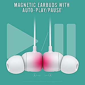 Beats Flex Wireless Earbud Headphones with Built-in Microphone - Smoked Gray (Renewed)