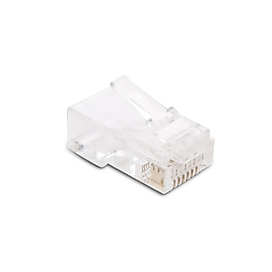 Cable Matters 100-Pack Cat 6 RJ45 Modular Plugs for Large Diameter Cable