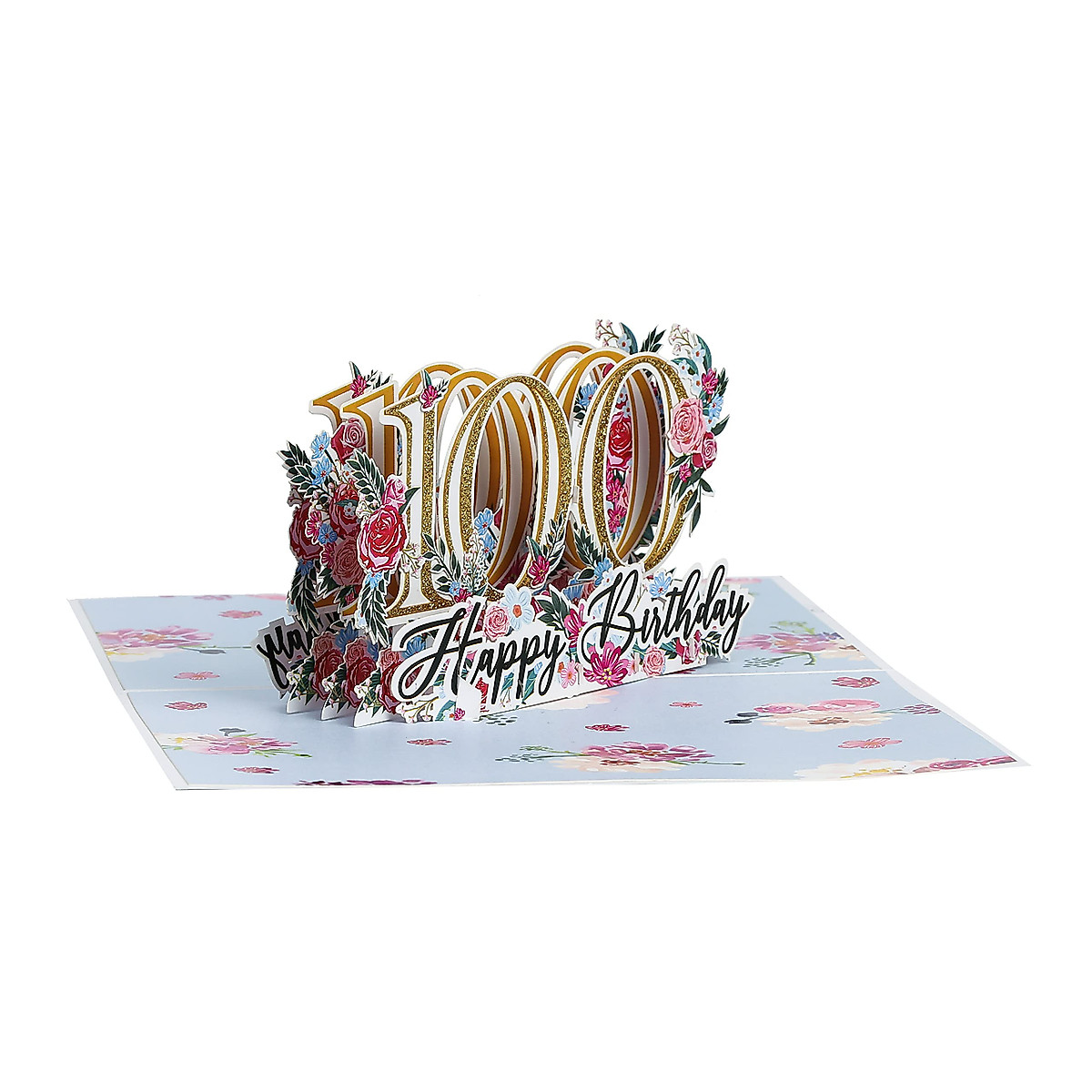 TRUANCE Pop Up Card, 100 Th Birthday Card, Happy Birthday Gift For Men, Women, Brother, Sister, Mom, Dad And Friend