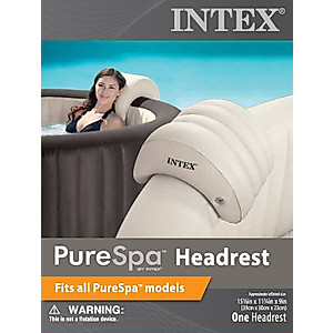 Intex Pure Spa Hot Tub Removable Headrest & Seat Accessories (4-Pack)