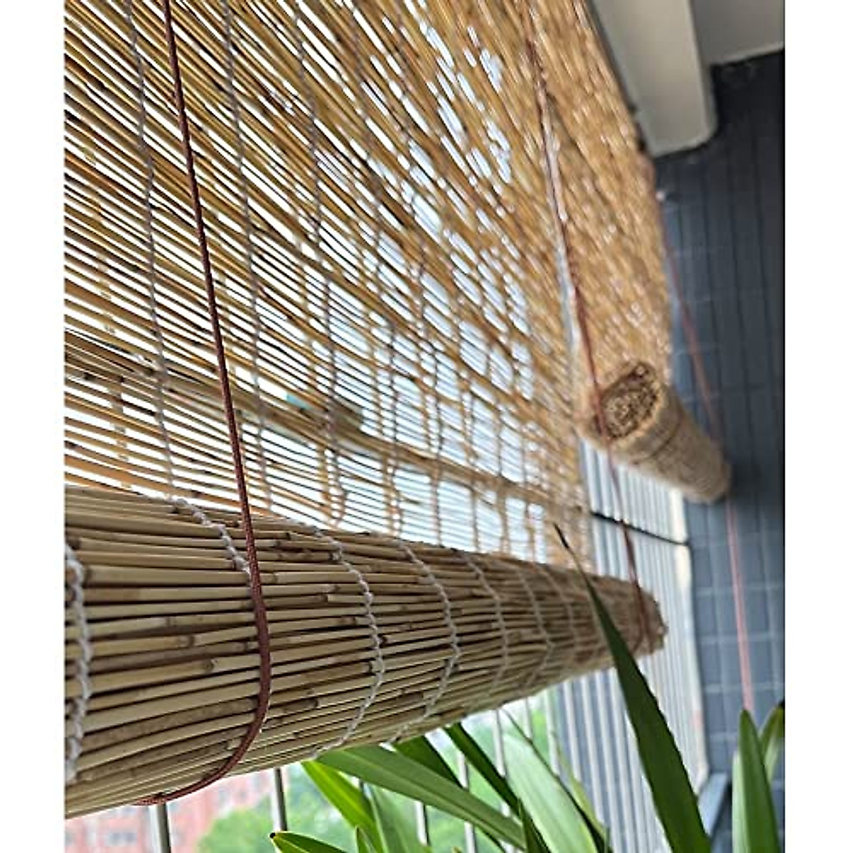 Cordless Bamboo Shades for Stylish Light Filtering
