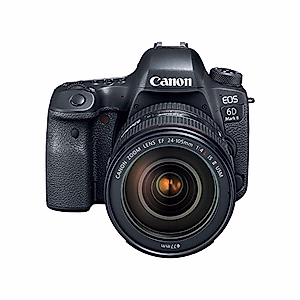 Canon EOS 6D Mark II DSLR Camera with EF 24-105mm USM Lens - WiFi Enabled (Renewed)