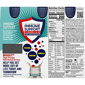 BOOST High Protein Nutritional Drink (Cinnabon, 6 Count (Pack of 1))