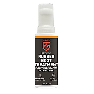 Gear Aid Revivex Rubber Boot Treatment, Repair Kits, Neoprene Protector, Fix cracks, Holes, UV Damage and Keep your Feet Dry