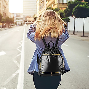 Unaone Packable Hiking Backpack, Water-Resistant Foldable Travel Daypack Lightweight Hiking Daypack for Women Men, Black