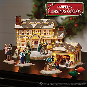 Department 56 Snow Christmas Vacation Clark and Rusty Figurine Village Accessory, Multicolored