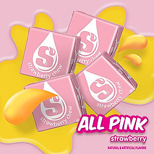 Starburst All Pink Strawberry Fruit Chews Candy, 50 Ounces Resealable Party Size Bag