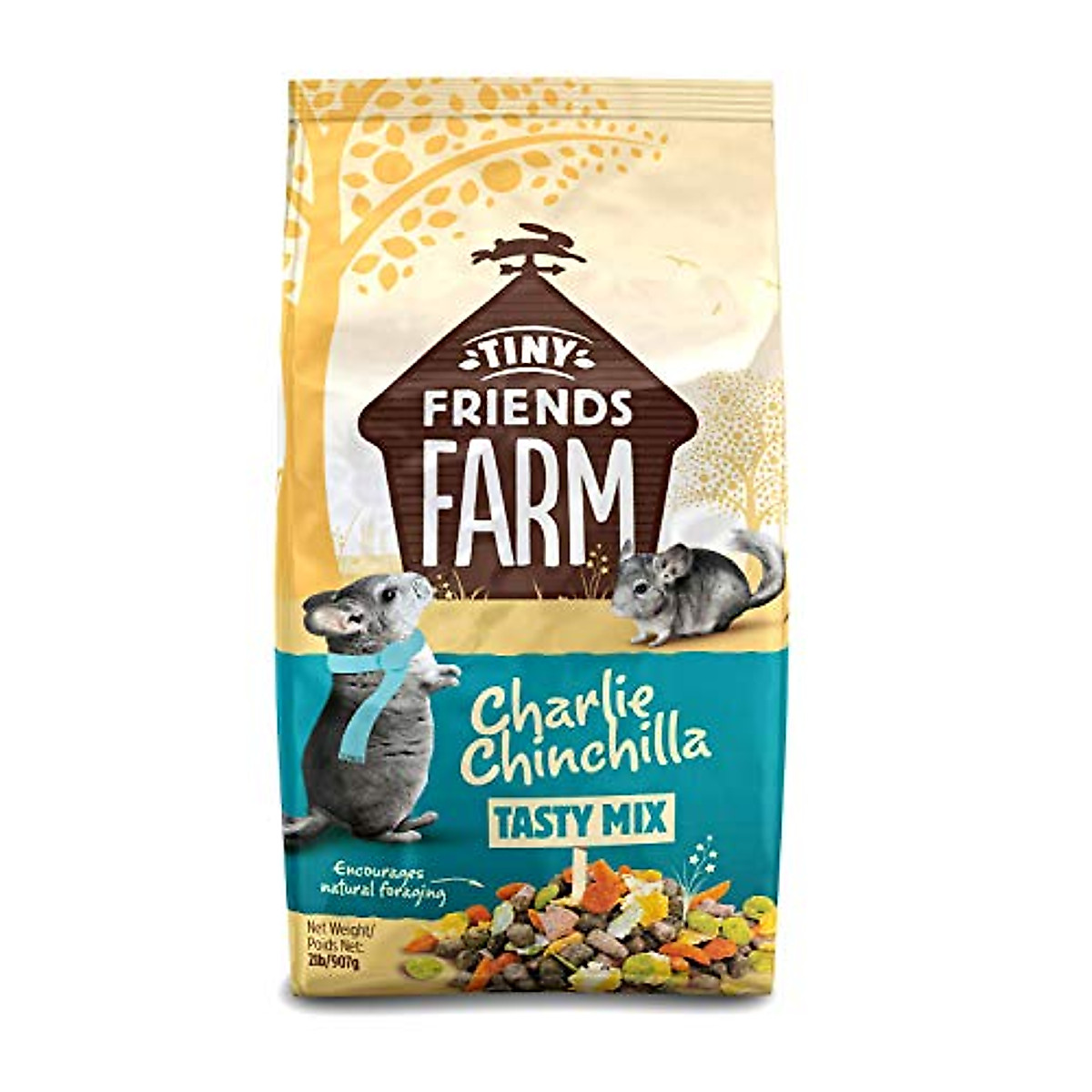 Supreme Petfoods Tiny Friends Farm Charlie Chinchilla Food, 2 Lb