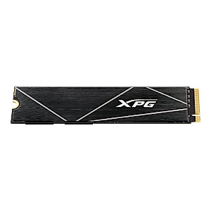 XPG 1TB GAMMIX S70 Blade - Works with Playstation 5, PCIe Gen4 M.2 2280 Internal Gaming SSD Up to 7,400 MB/s (AGAMMIXS70B-1T-CS)
