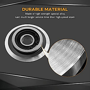 BEAMNOVA Upgraded Replacement Blade for Copper Wire Stripping Machine Powered Cable Stripper Cutters, 15mm ID. x 64mm OD., 0.58in ID. x 2.51in OD.