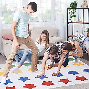 Fun Party Games Indoor and Outdoor Game for Kids Family Party Game Interesting Floor Game,Foot Games,Bigger Mat for 2 and More Players