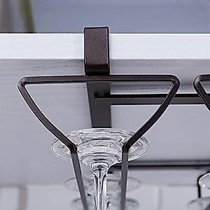 Wine Glass Shelf, Upside-down Home Goblet Iron Art Shelf, Wine Glass Hanging Storage Rack