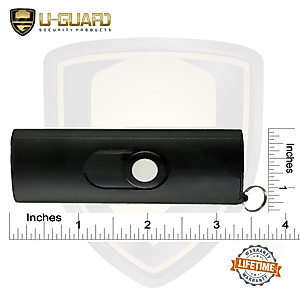 Stun Gun Micro Keychain Pepper Spray Self Defense Kit. Personal Less Lethal Weapons Bundle for Women Or Men. High Volt Rechargeable Keychain Mini Stun Gun & Key Ring Max Strength Pepper Defense Spray