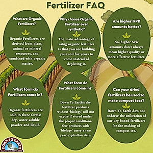 Down to Earth Organic Alfalfa Meal Fertilizer Mix 2-0-1, 4 lb