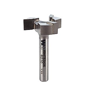 Whiteside 6210 CNC Spoilboard Surfacing Router Bit, 1/4" Shank