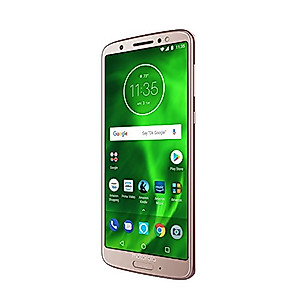 Moto G6 with Alexa Hands-Free – 32 GB – Unlocked (AT&T/Sprint/T-Mobile/Verizon) – Oyster Blush - Prime Exclusive Phone
