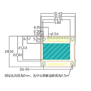 Taidacent HD Color Screen Generator Monitor St7789 Amoled IPS LCD SPI IPS Screen 8 Pins Small Tiny 135 * 240 1.14 Inch