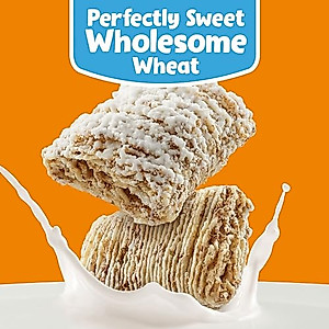 Kellogg's Frosted Mini-Wheats Cold Breakfast Cereal, High-Fiber, Whole Grain, Original, 18oz Box (1 Box)